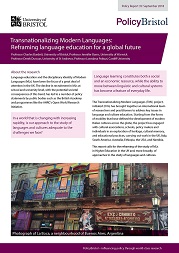 Reframing Language Education for a Global Future | Institute of ...